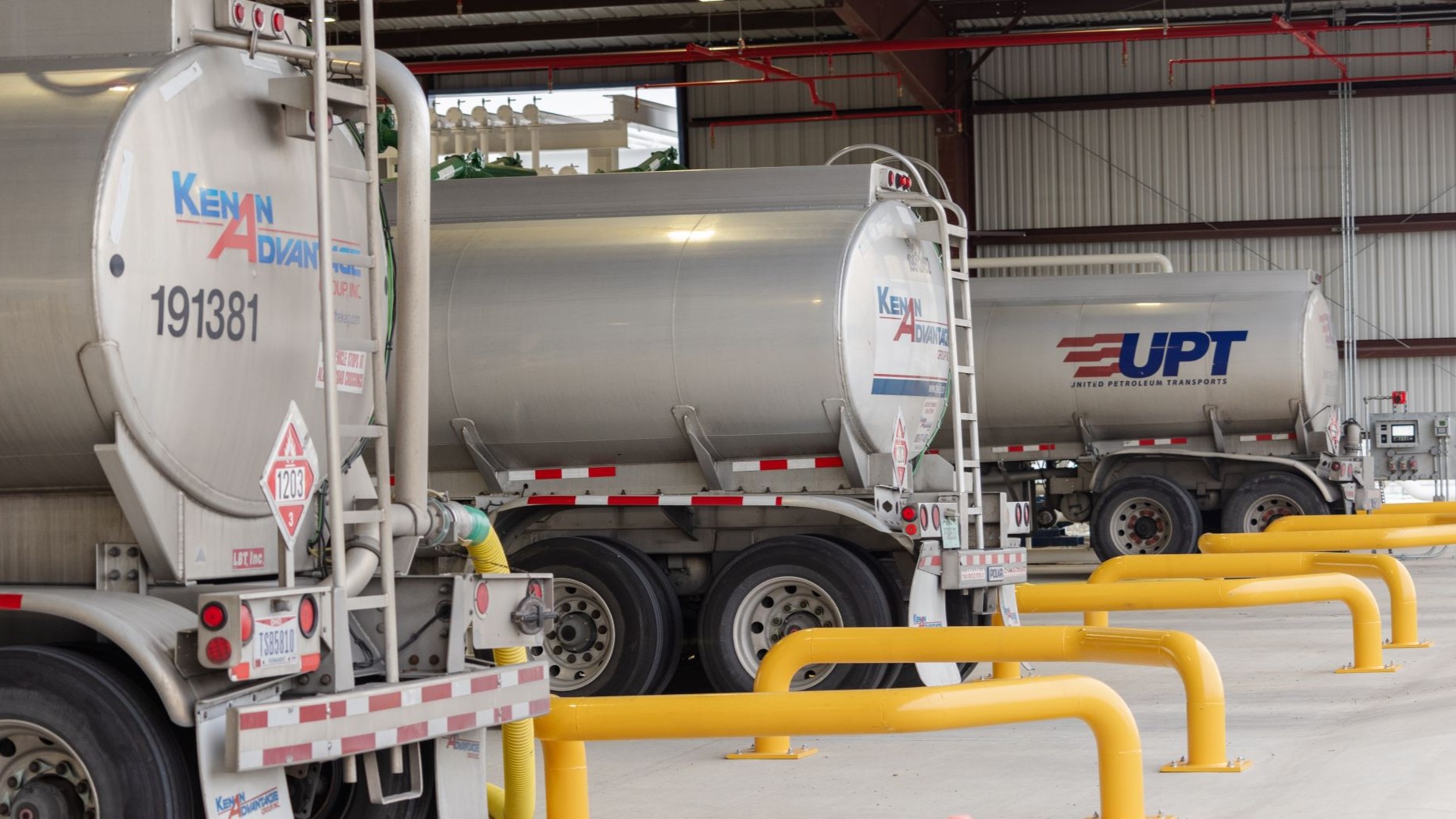 Pipeline, Rail, Barge, and Truck Transport Fuel Logistics