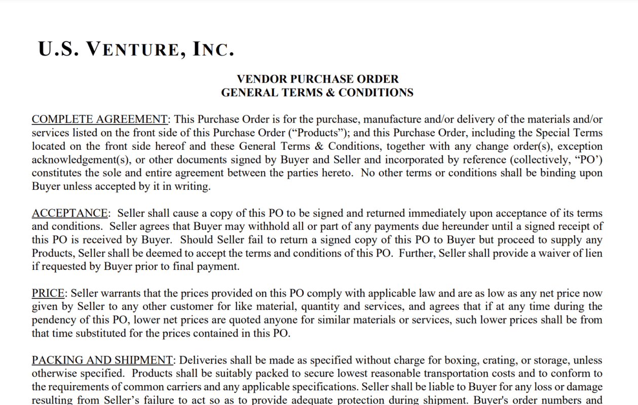 U.S. Energy® Forms - U.S. Energy